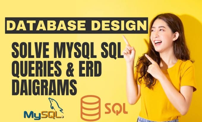 Design Database Sql Mysql Oracle Netezza Erd Schema And Solve Sql