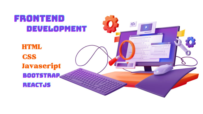 Be Your Frontend Developer Using Html Css Bootstrap Javascript By