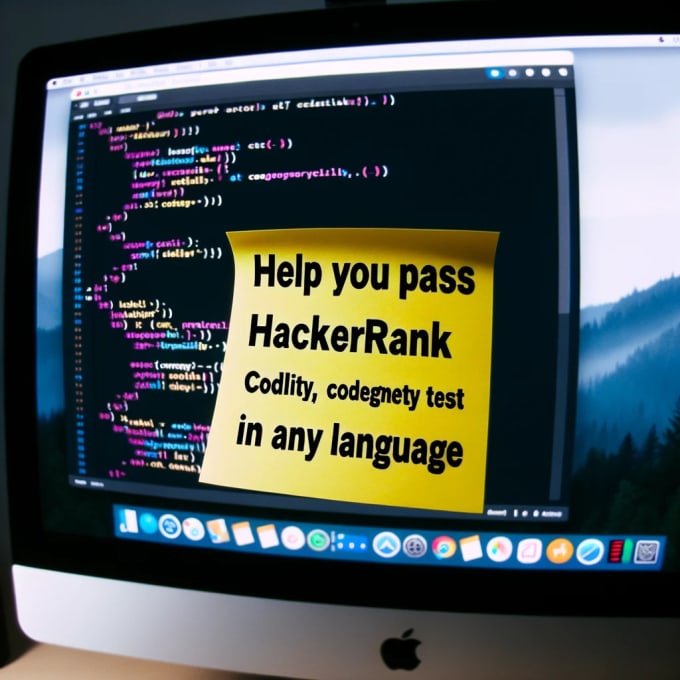 Help You Pass Hackerrank Codility Codesignal Coderbyte Test In Any