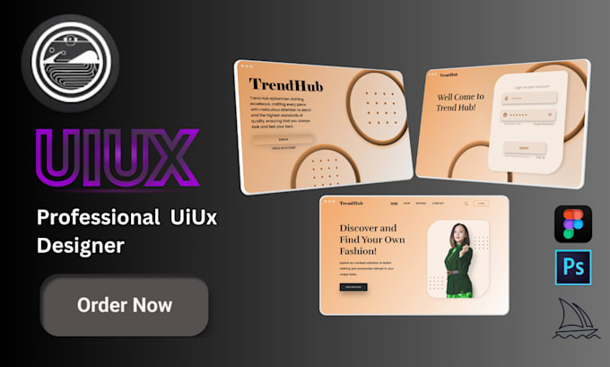 Do Uiux Design Using Figma And Midjourney Ai By Rehan 2m Fiverr