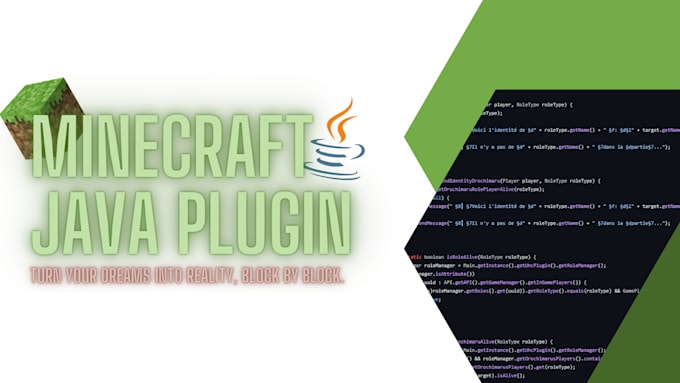 Craft Your Dream Minecraft Java Plugin By Balzekhh Fiverr