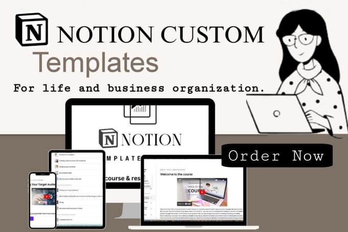Build Custom Notion Templates Notion Setup Workspace Aesthetic