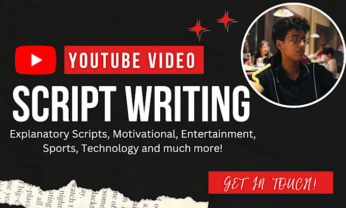 Professionally Write Your Youtube Video Scripts By Loveineveryline Fiverr