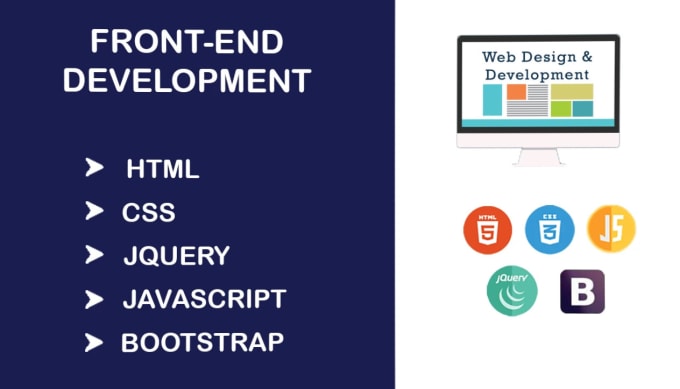 Build Front End Website Using Html Css Tailwind Bootstrap React Js