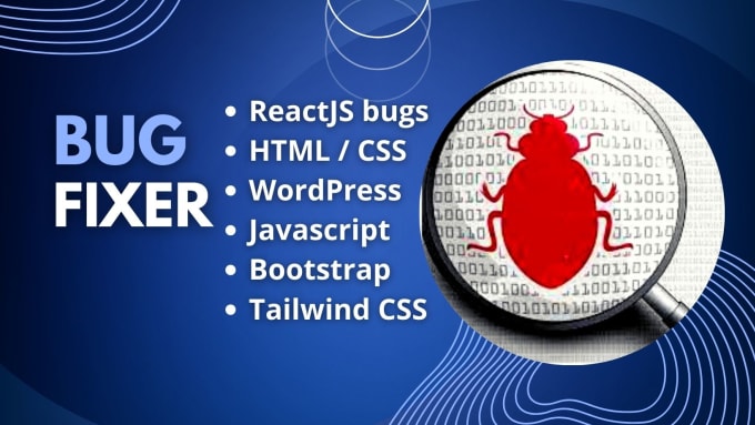 Fix Bugs In Html Css Reactjs Javascript And Wordpress By Waqar