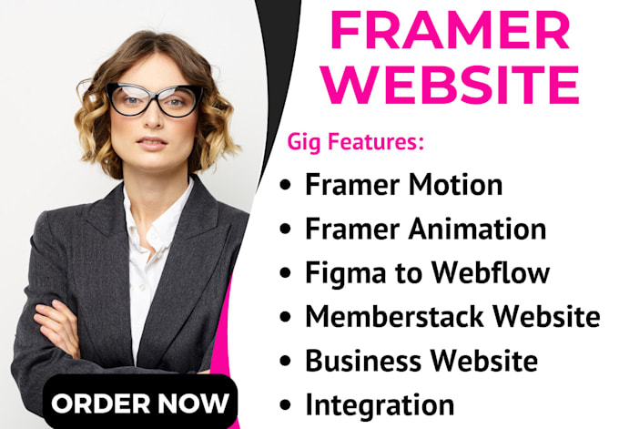 Framer Website Framer Animation Framer Motion Figma To Framer Adalo