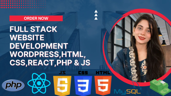 Fullstack Website Development Using Html Css Javascript Wordpress By