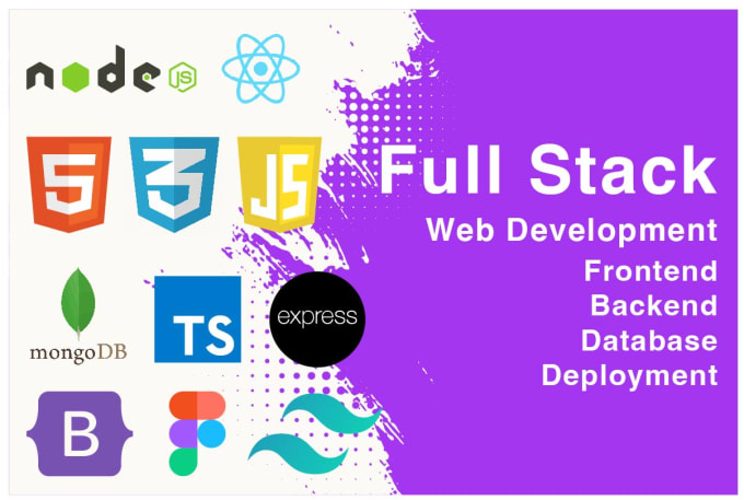 Do Html Css Tailwind Javascript React Js Next Js Node Js Full Stack