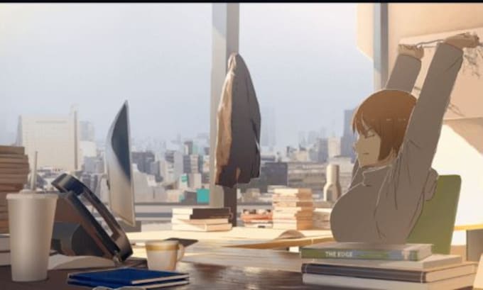 Create Lofi Loop Animation Loop Animation Animated Anime 2d