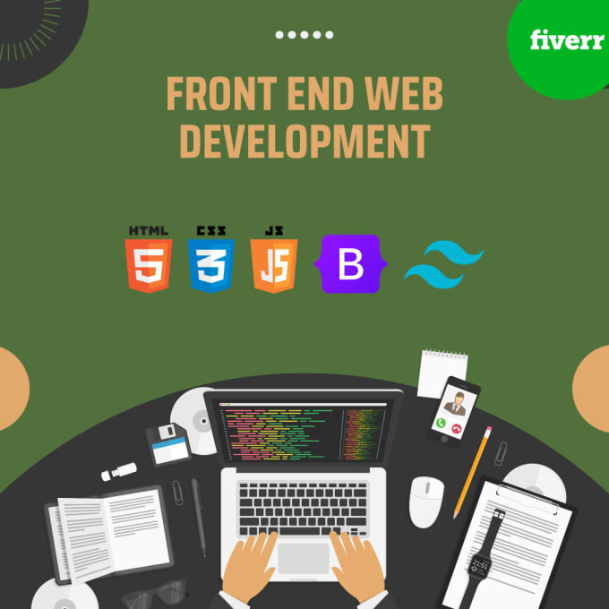 Be Your Front End Web Developer Using Html Css Javascript By Hafiz Rrhp