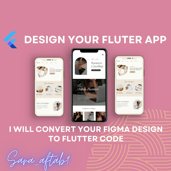 Convert Figma Or Adobe Xd Design To Flutter And Xml Code By Sara Aftab9