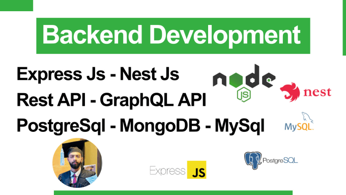 Do Node Js Backend Rest Api Development For You By Hammadfullstack Fiverr