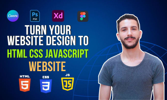 Build Front End Web Developer Using Html Css And Js By