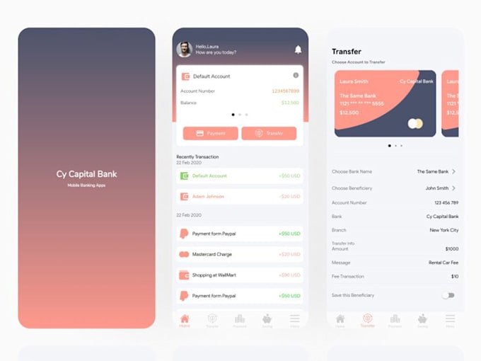 Develop Banking Flutter App By Dan Beyene Fiverr