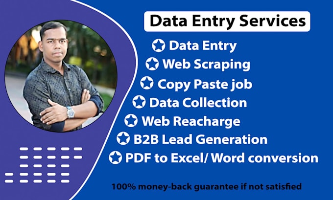 Do Absolute Data Entry Website Research Scraping Pdf To Excel Copy