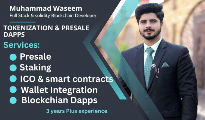 Create A Token Presale With Smart Contract Integration By M Waseem525