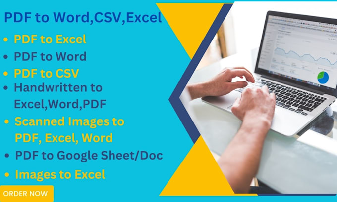 Convert Pdf To Excel Word Csv Images Google Sheet By A Rahman1212