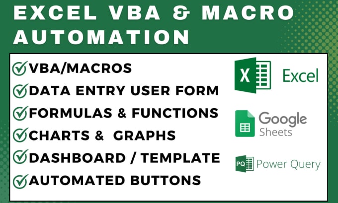 Automate Excel Spreadsheets Using Macro Vba Charts Graph Functions
