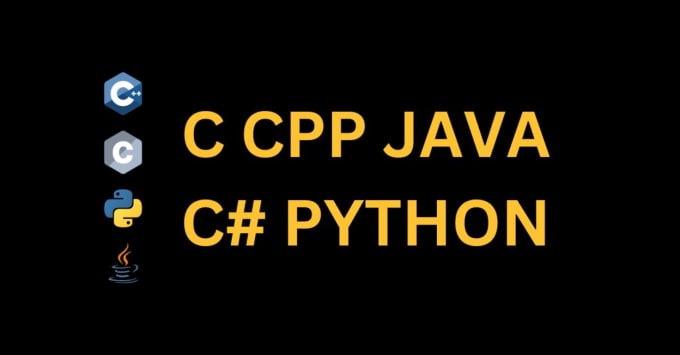 Do C Cpp Java Python C Sharp R Programming Language Project By Art By