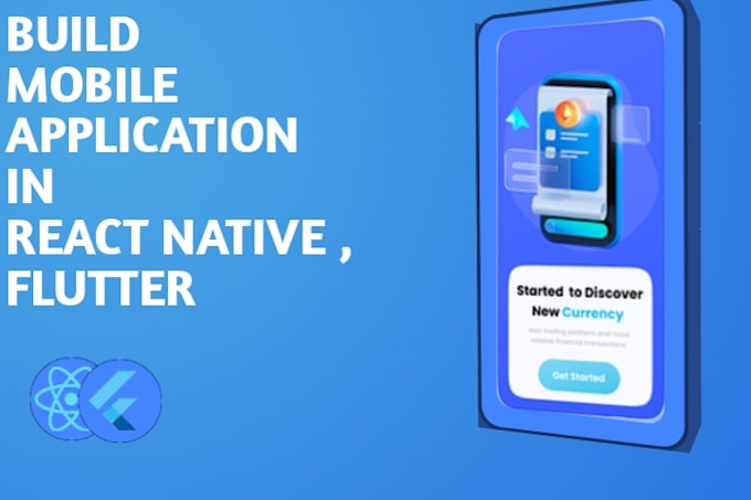 Build Mobile Applications In React Native Flutter By Markdavid1 Fiverr