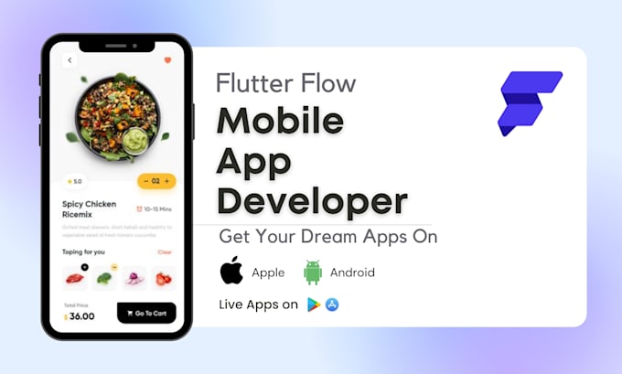 Be Flutter Frontend Developer Flutter Flow App Developer By M Azamm