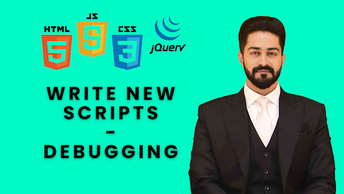 Write And Debug Scripts In Html Css Javascipt And Jquery By Saad Bin