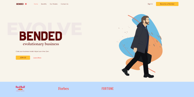 Create A Fully Custom Reactive Website Using Html Css And Js By Bended