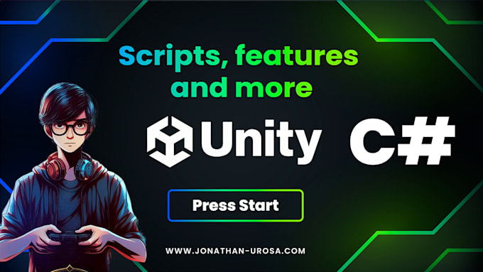 Create Any Unity C Sharp Script For You By Jonathanurosa Fiverr