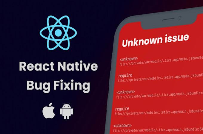 Fix Bugs Build Error Code Issues In Your React Native App By Sunil