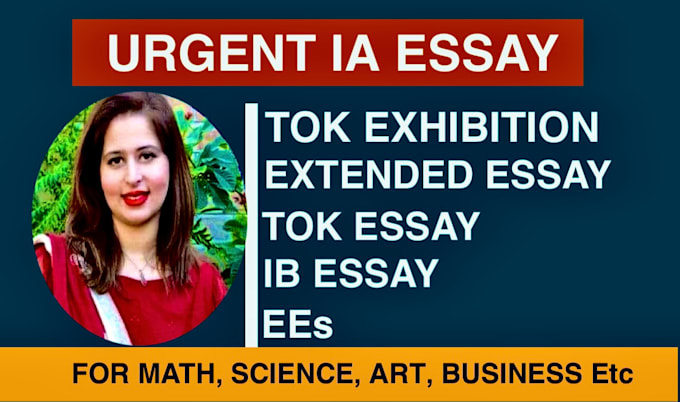 Professionally Handle Ia Ib Ee Tok Exhibition And Extended Essay By