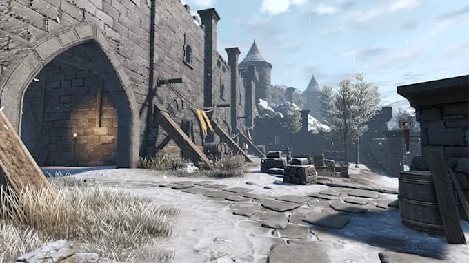 Design 3d Game Environment Level Design Game Art In Unreal Engine Ue5
