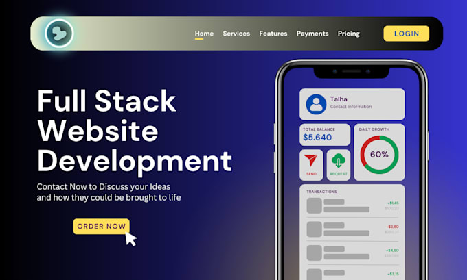 Create Responsive Website In Html Css Javascript React Nodejs Nextjs By
