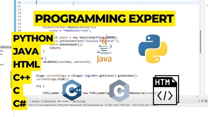 Do Python Javascript C Cplusplus Csharp Projects By Plyfexhd Fiverr