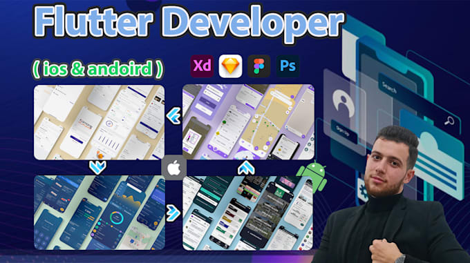 Create Flutter Mobile App Development For Ios And Android App Using Flutter By Fodilfliti