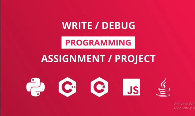Do Python Java Cpp C C R Assembly Programming Projects Task Assignments
