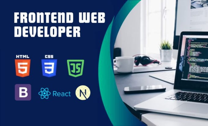 Do Frontend Development Using Html Css Javascript React Js Next Js