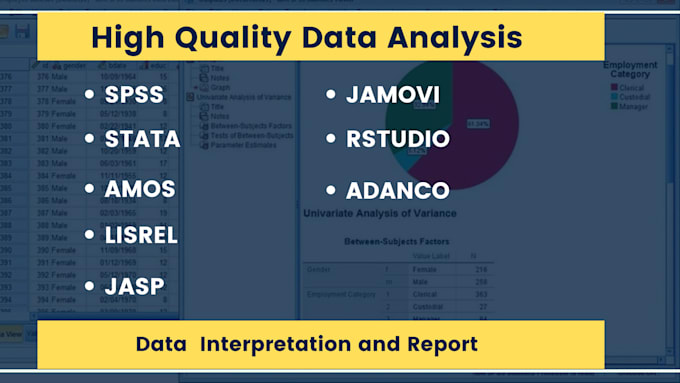Do Statistical Data Analysis Using Spss Excel Stata Amos Jasp