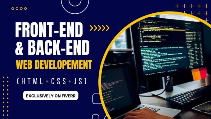 Be Your Front End And Back End Web Developer Using Html Css And React