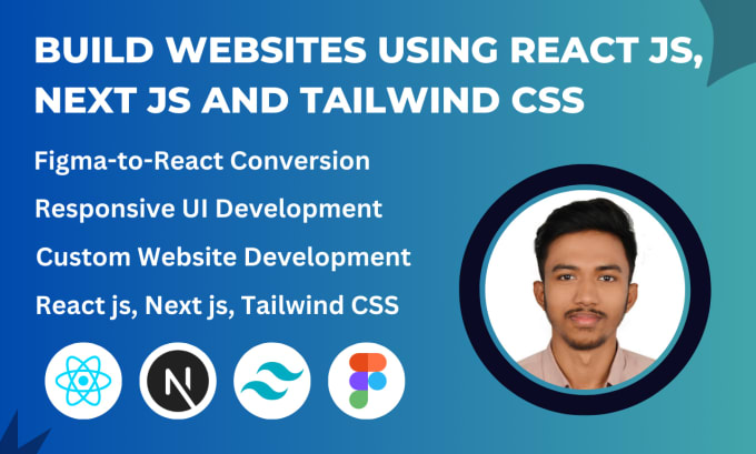 Build Website Using React Js Next Js And Tailwind Css By Mkmonir Dev