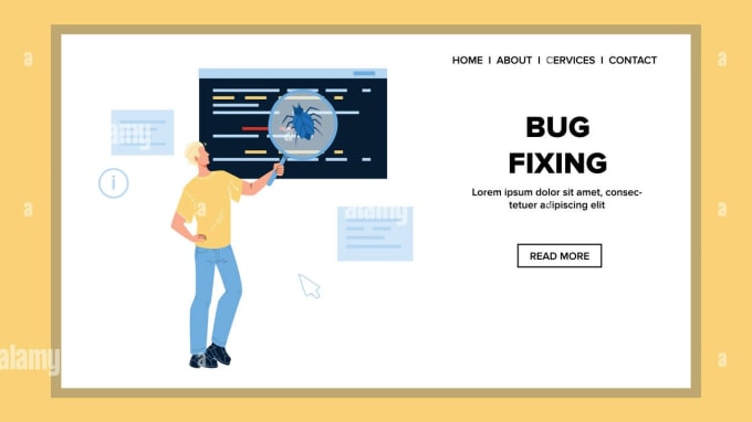 Do Bug Fixing In Html Css Js Jquery React Node Express Sfcc And Other