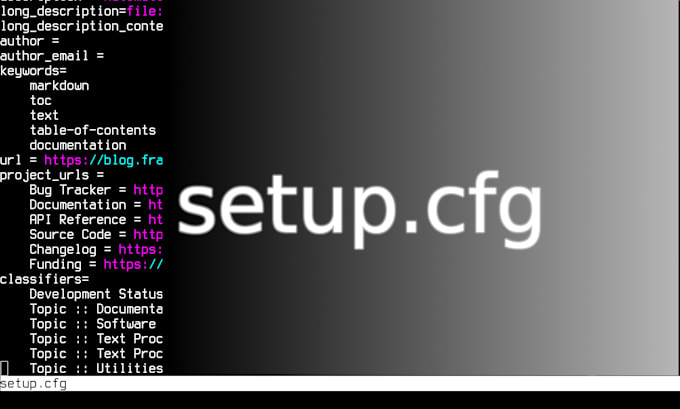 Write Python Setup Files By Franco Masotti Fiverr