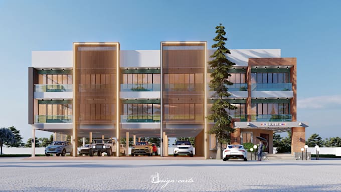 Model Render And Create An Architectural Walk Through By Design Carts