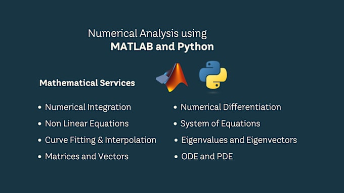 Do Numerical Analysis Using Python And Matlab By Zaki Fiverr