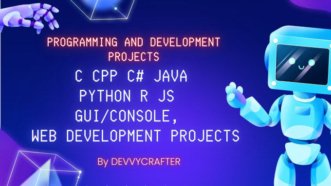 Do C Cpp Csharp Java Python Expert Programming Projects By Devvcraft