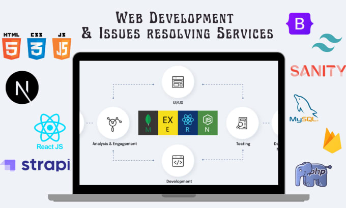 Be Top Developer For Nextjs Reactjs Nodejs And Tailwind Css Web Apps By