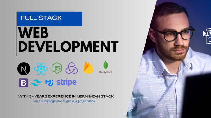 Develop Website Using Reactjs Nextjs Node Js And Mongodb By Uday