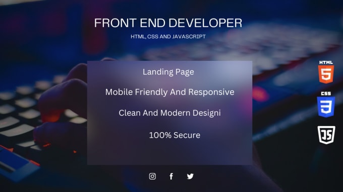 Create A Unique Website With Html Css Javascript And Bootstrap By