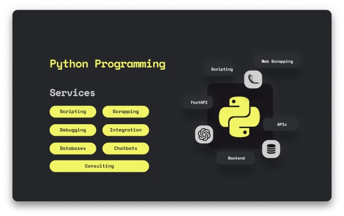 Do Api Coding Tasks Assignments And Projects Using Python Programming