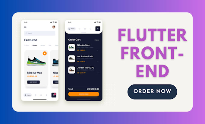 Be Flutter Front End Developer Develop Flutter Front End App