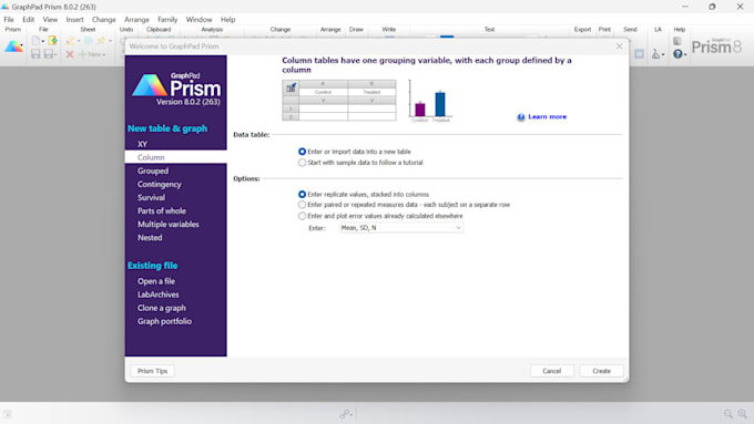 Perform Data Analysis And Visualization Using Graphpad Prism By Joy Hu